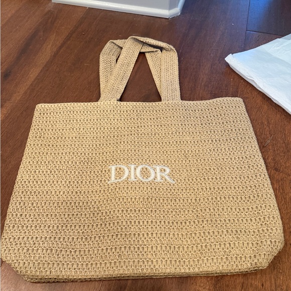 Dior | Bags | Dior Beige Crochet Tote Bag | Poshmark